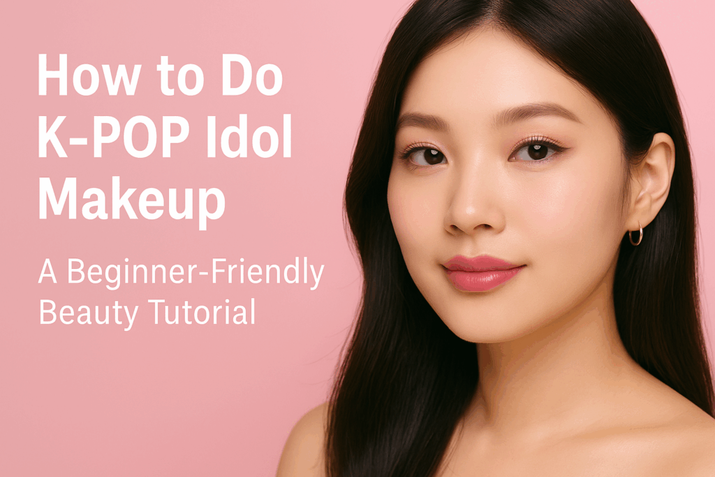 How to Do K-POP Idol Makeup at Home (Beginner-Friendly Guide)